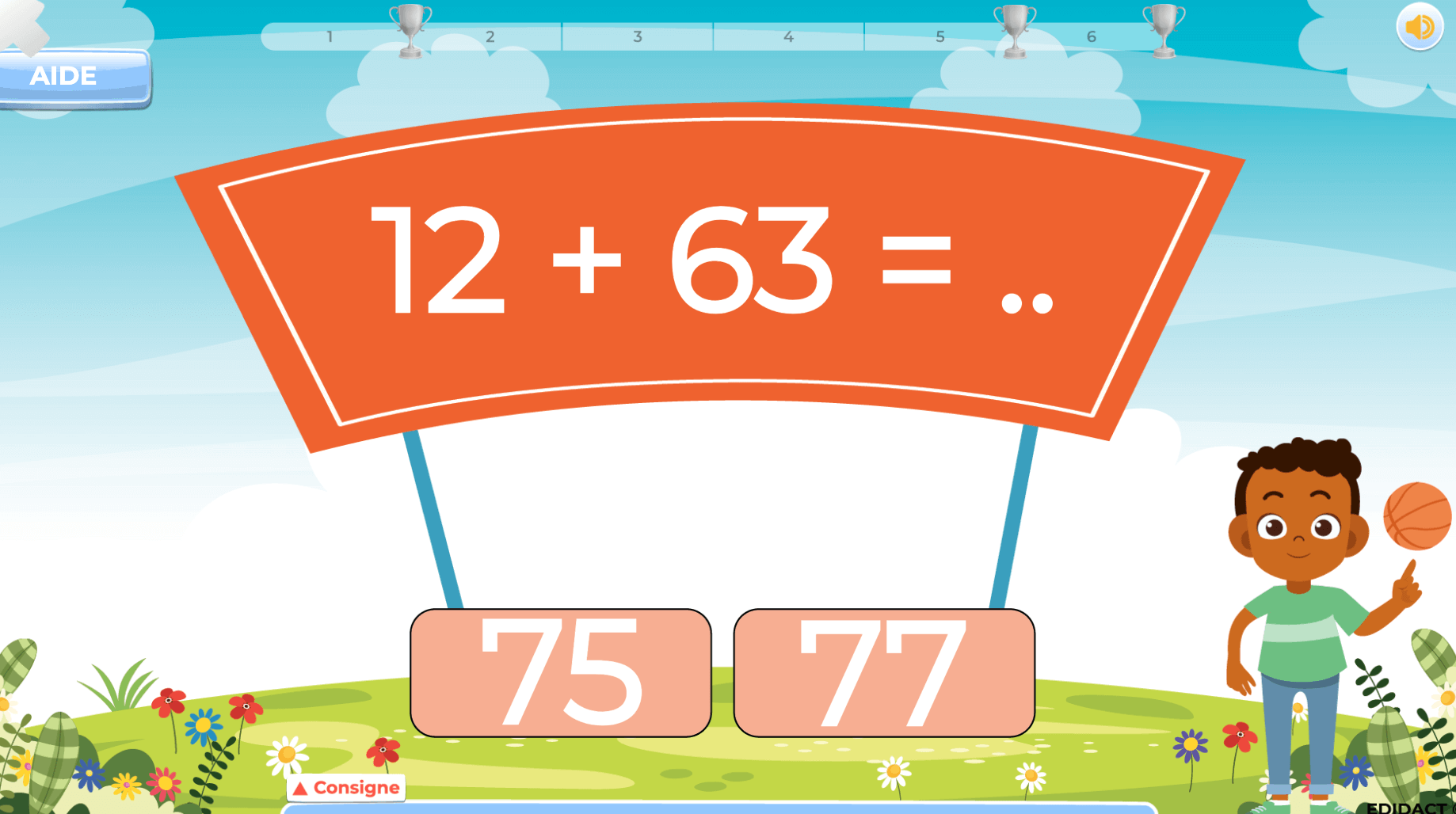 Exercices de Maths 5P Suisse Harmos (5H) - Edidact